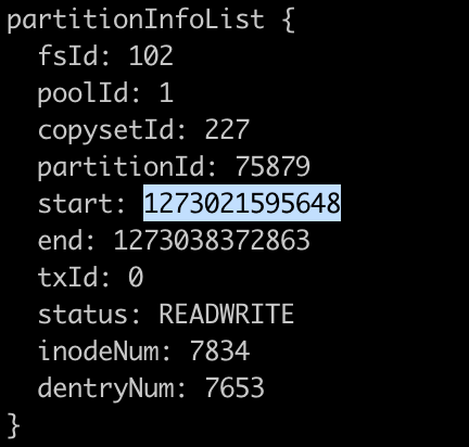Get partition failed by inodeId in metacache · Issue #1521 · opencurve/curve · GitHub