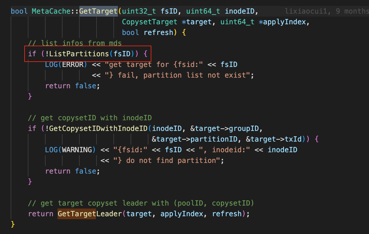 Get partition failed by inodeId in metacache · Issue #1521 · opencurve/curve · GitHub