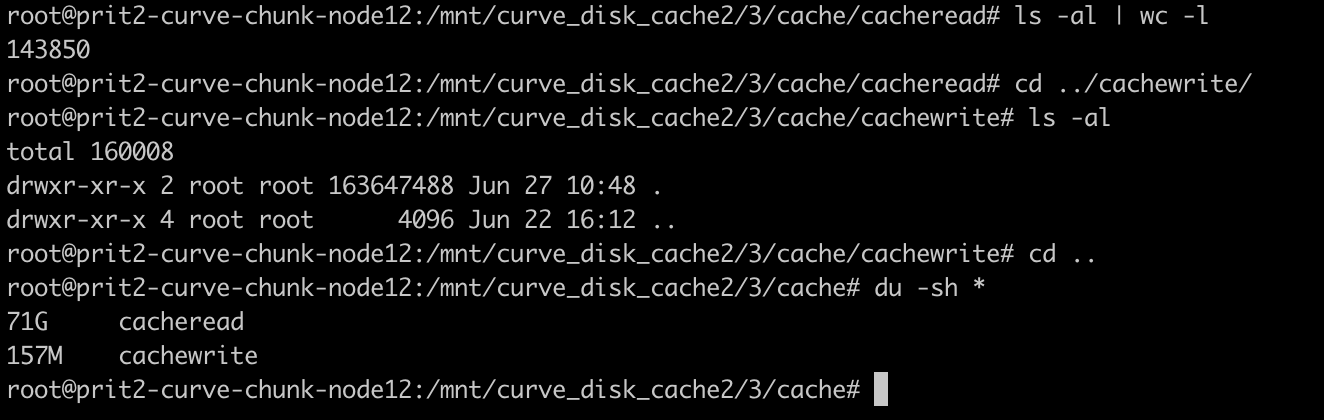 diskcache_count far exceeds the limit · Issue #1633 · opencurve/curve · GitHub