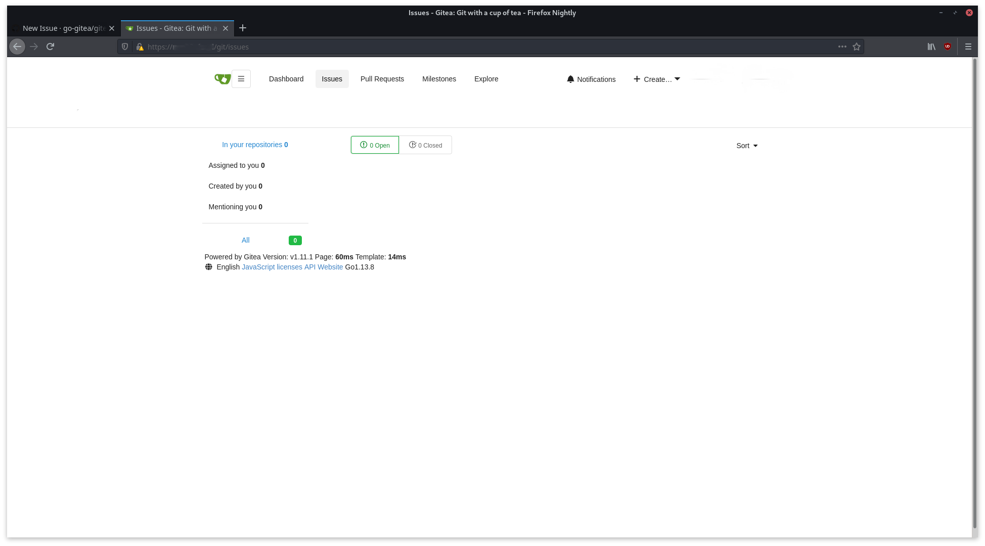 Gitea v1.11 UI in Docker is broken, missing CSS and JS resources · Issue #10448 · go-gitea/gitea ...