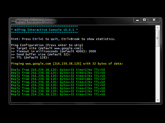 GitHub - kangzhay92/wsping: Customizable Ping application and library for Windows using Winsock2 API