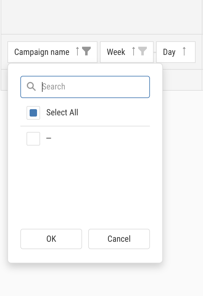 Pivotgrid Cannot See Selected Values In Filter If There Are No Data · Issue 13374