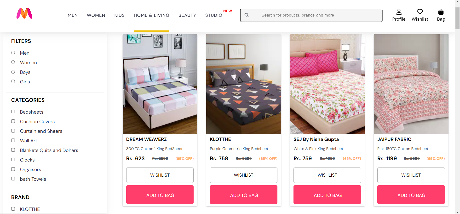 GitHub - novitafinisher/Myntra-Project