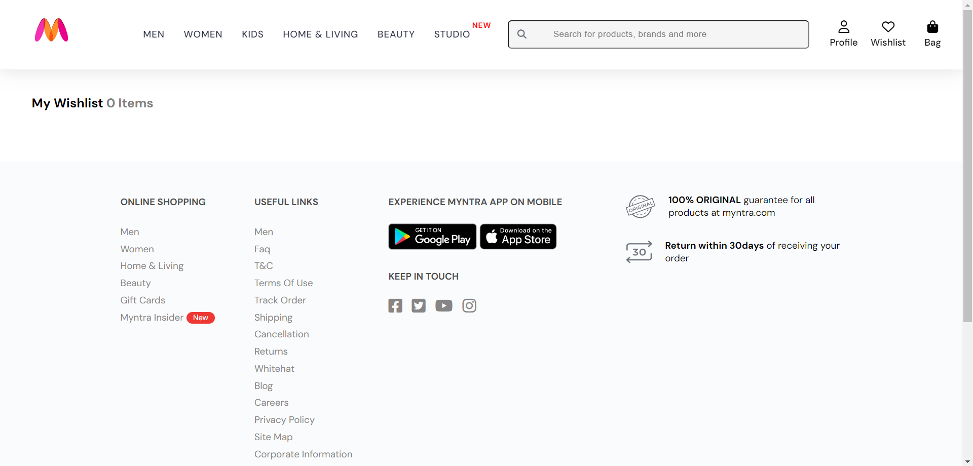 GitHub - novitafinisher/Myntra-Project