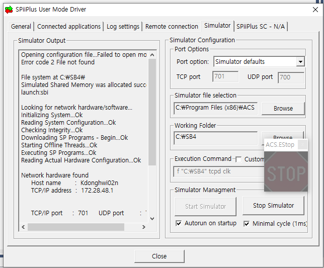 ACS SPiiPlus Error 132 · Issue #22 · petebachant/ACSpy · GitHub