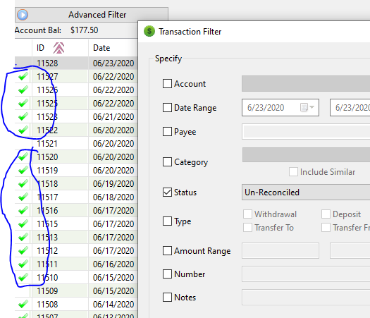 advanced filter on bank/cash accounts · Issue #2631 · moneymanagerex/moneymanagerex · GitHub
