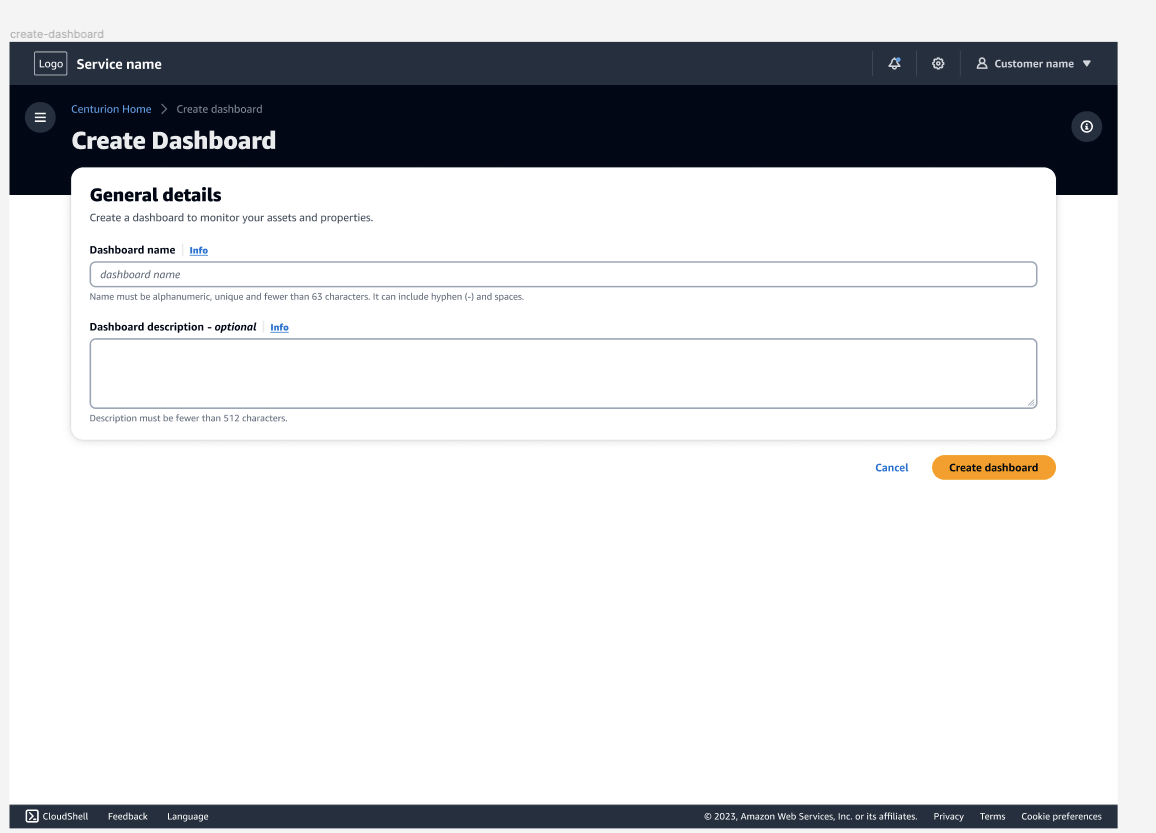 add the navigation breadcrumb in the blue header section · Issue #1111 · awslabs/iot-application ...