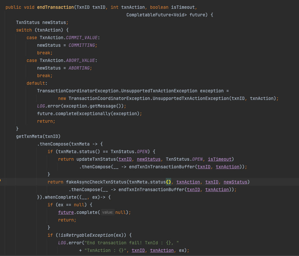 Bug Txn Callback Of Commitabort Is Not Accurate In Transaction · Issue 19747 · Apache 