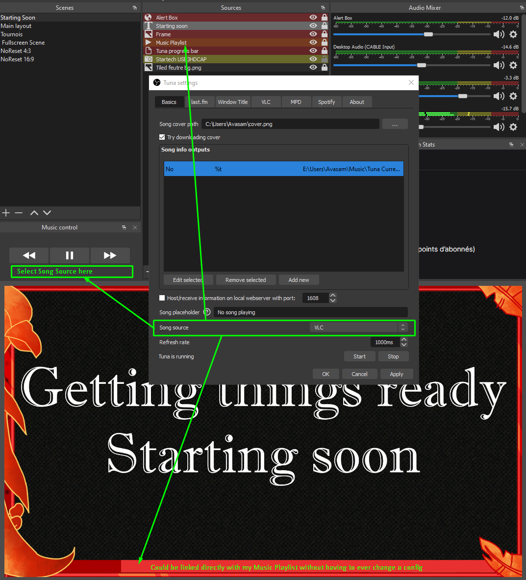 [Suggestion] Add a fast and easy way to change song source · Issue #119 · univrsal/tuna · GitHub