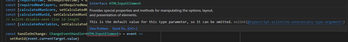 No Unnecessary Type Arguments False Positives After Upgrading From 5110 To 5120 · Issue