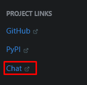 `Chat` link is an invalid discord invite · Issue #3398 · psf/black · GitHub