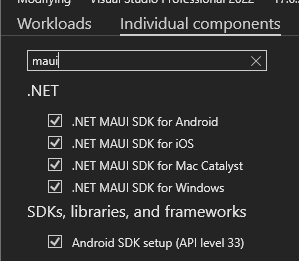 .NET MAUI App template not showing · Issue #15094 · dotnet/maui · GitHub