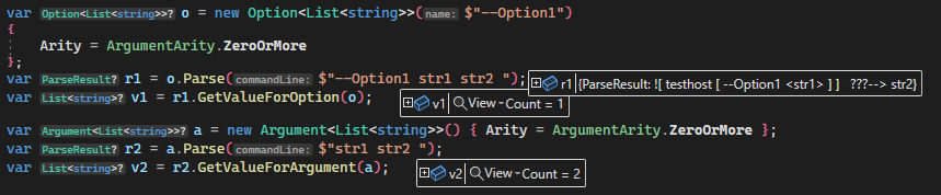 Option with `ArgumentArity.ZeroOrMore` only returns first argument · Issue #1967 · dotnet ...