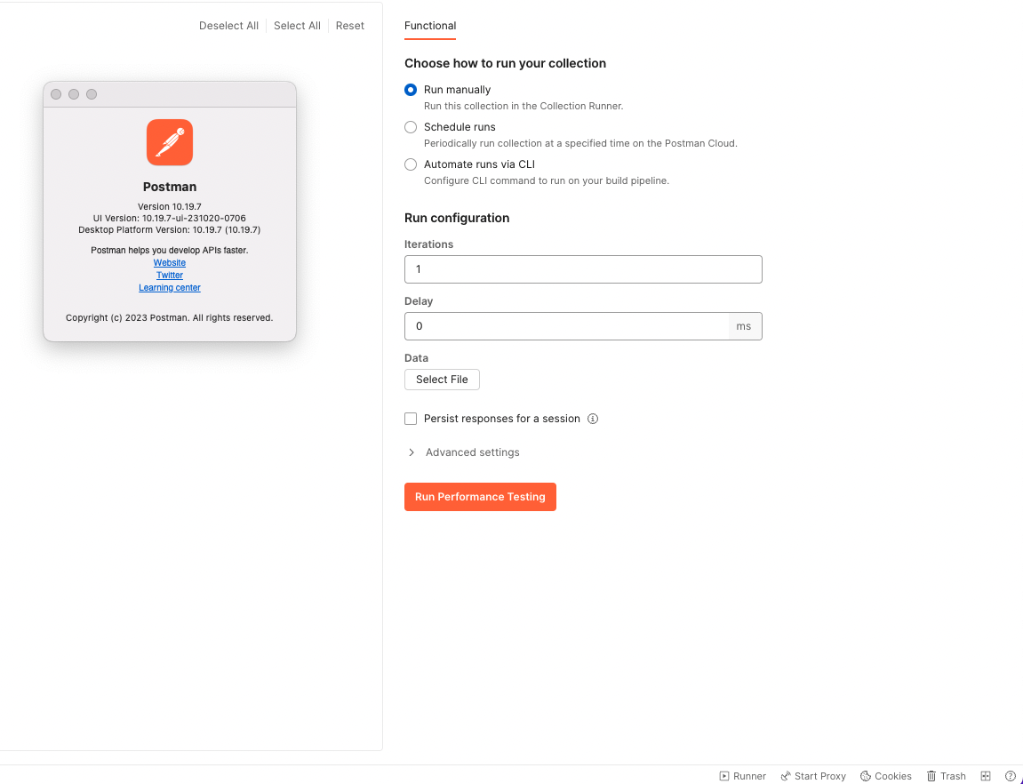 Leaving Postman Open On M1 Mac Results In Performance Tab Disappearing · Issue 12462