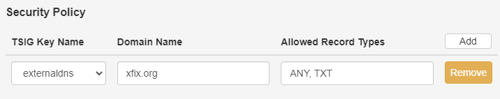 RFC2136 refused with TSIG · Issue #755 · TechnitiumSoftware/DnsServer · GitHub
