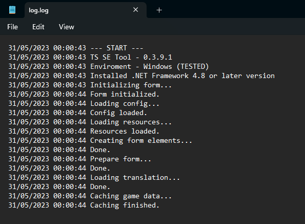Program only visible in task manager · Issue #27 · LIPtoH/TS-SE-Tool · GitHub