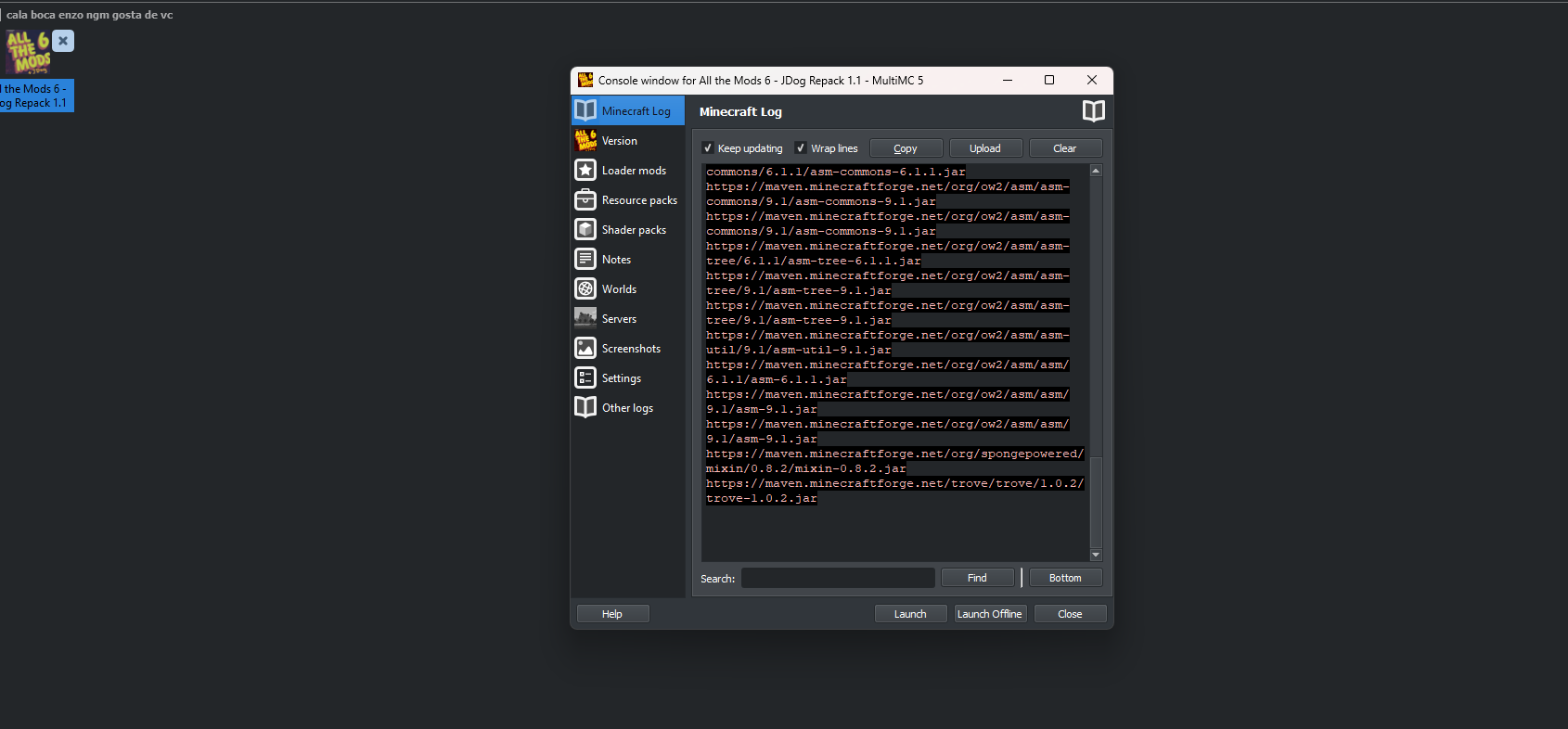 WHEN I DOWNLOAD THE FORGE DO NOT RUN · Issue #5168 · MultiMC/Launcher · GitHub