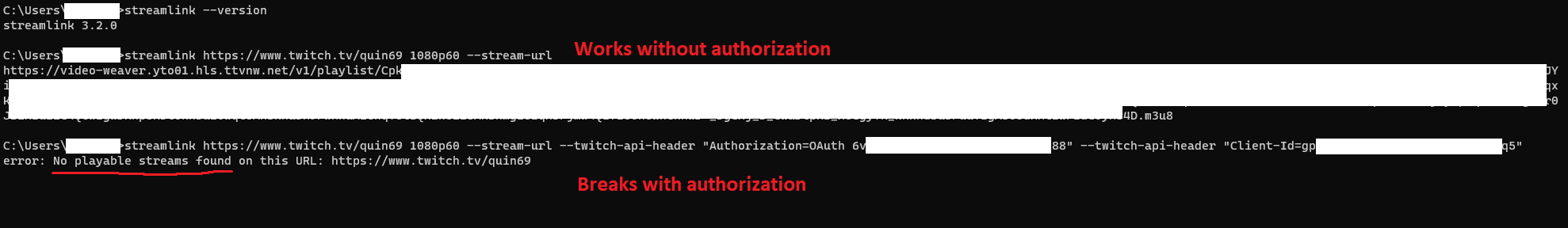 How do I get a Twitch OAuth token to authenticate my requests? · streamlink streamlink ...