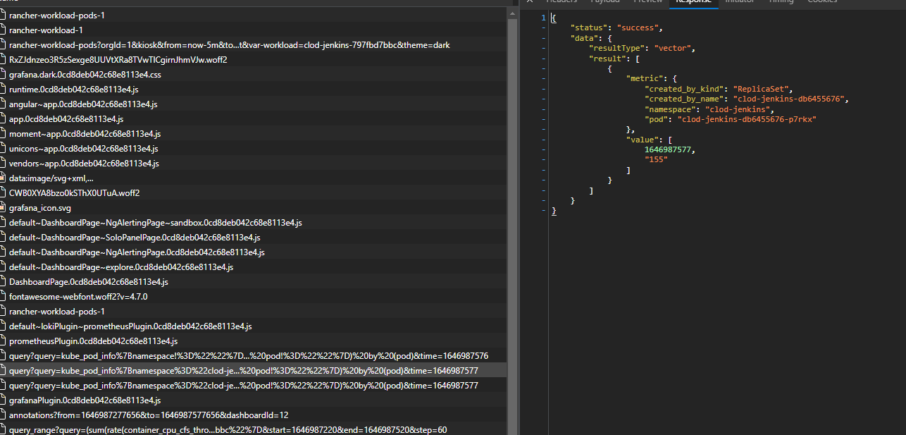 metrics data cannot be displayed on the ReplicaSets page. · Issue #5363 · rancher/dashboard · GitHub