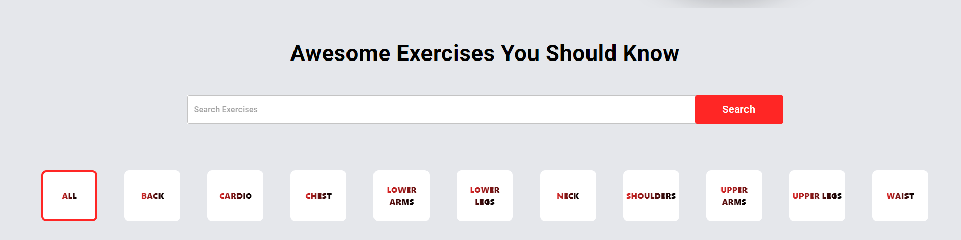 GitHub - riteshk-007/gym-exercise: Gym Exercise | React Js