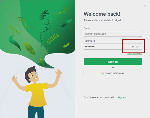 Sign Insign Up Two Password Visibility Toggles Appear · Issue 5949 · Ita Social Projects