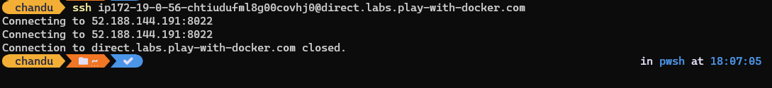 Can T Able To Ssh · Issue 587 · Play With Docker Play With Docker · Github