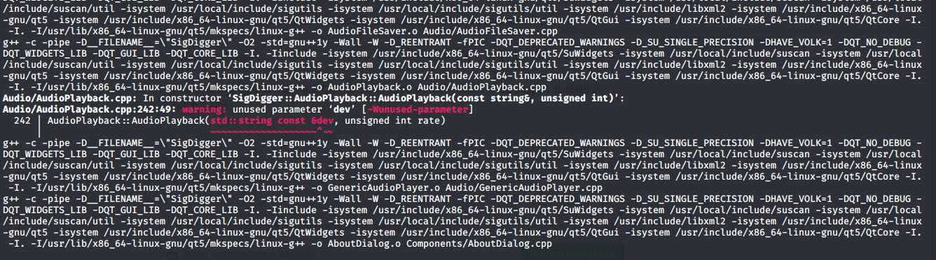Cannot create audio playback object: audio support disabled at compile time · Issue #100 ...