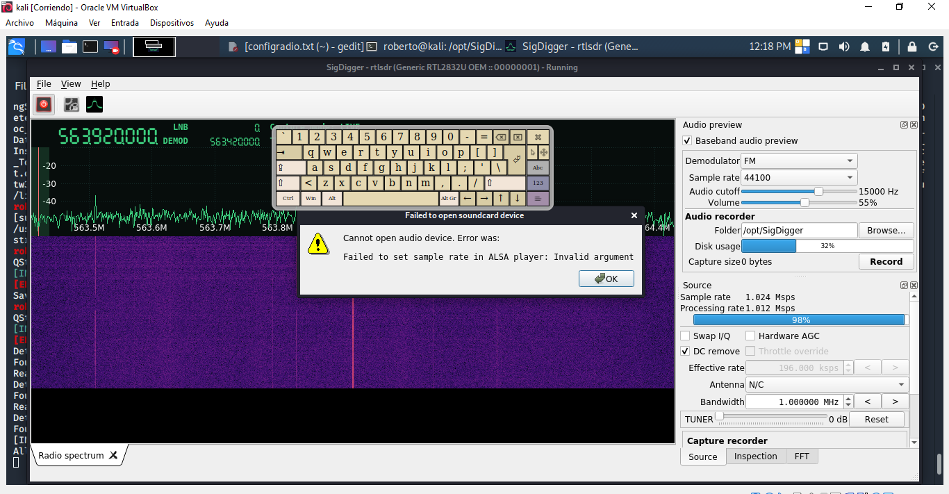 Cannot create audio playback object: audio support disabled at compile time · Issue #100 ...