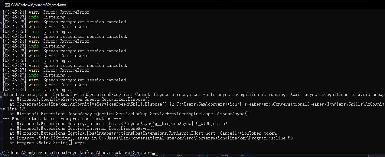 need to assist thx · Issue #18 · microsoft/conversational-speaker · GitHub