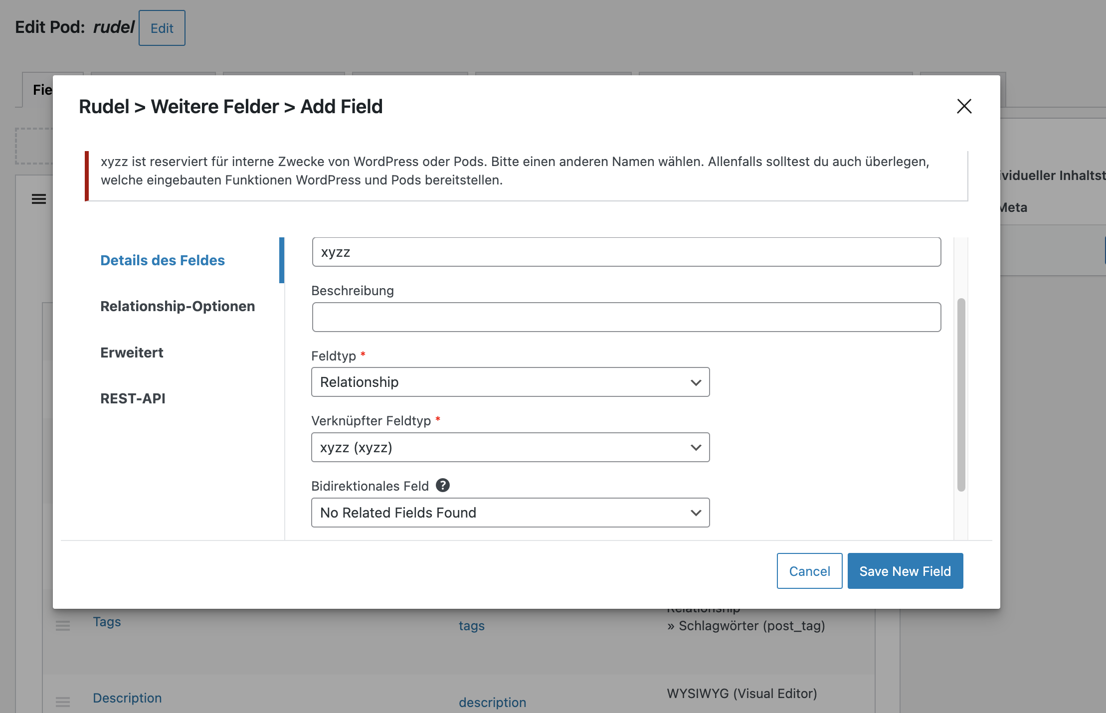 “Name reserved for internal purposes” shows up for every kind of name · Issue #7116 · pods ...