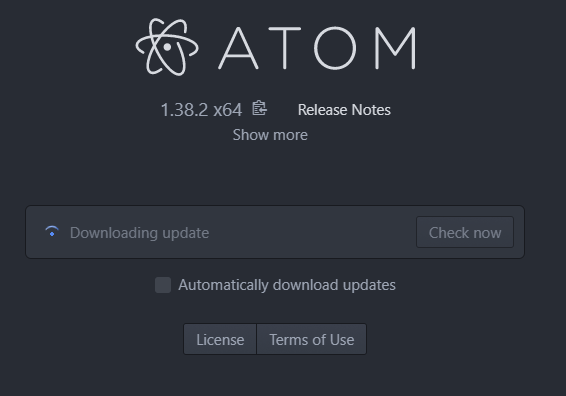 Disabled `Automatically Update` setting ignored in certain circumstances · Issue #19724 · atom ...