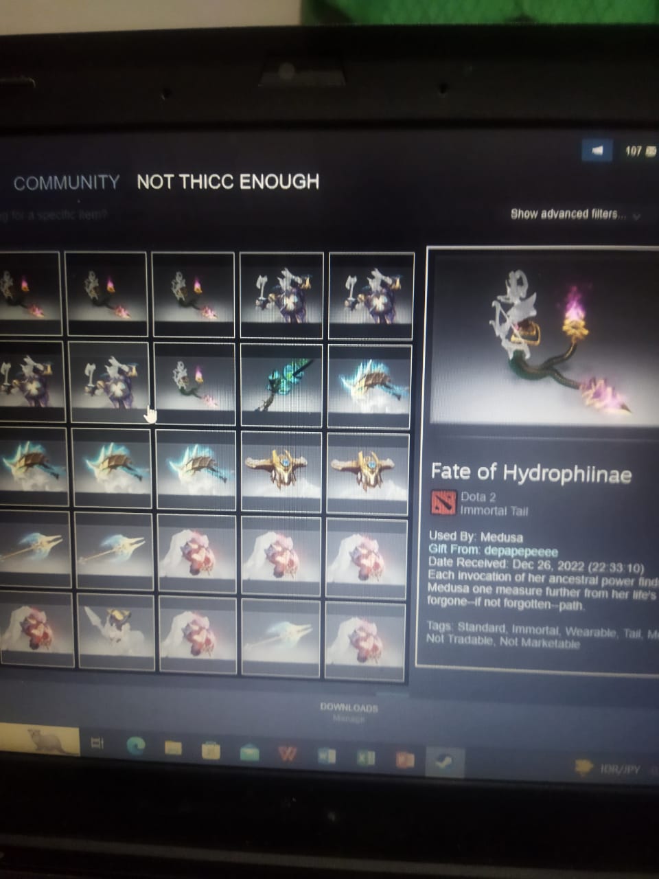 My Immortal became untradable and unmarketable · Issue #9502 · ValveSoftware/Dota2-Gameplay · GitHub