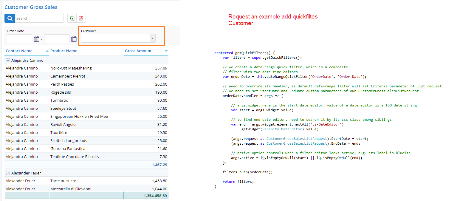 StoredProcedureGrid getQuickFilters() 3 questions · Issue #4316 · serenity-is/Serenity · GitHub