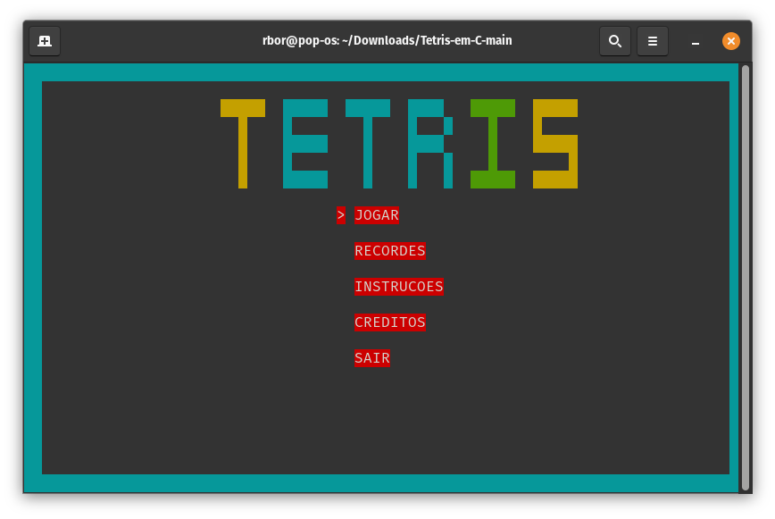 GitHub - rafael-borecki/Tetris-em-C: Trabalho final de Laboratório de ICC 1