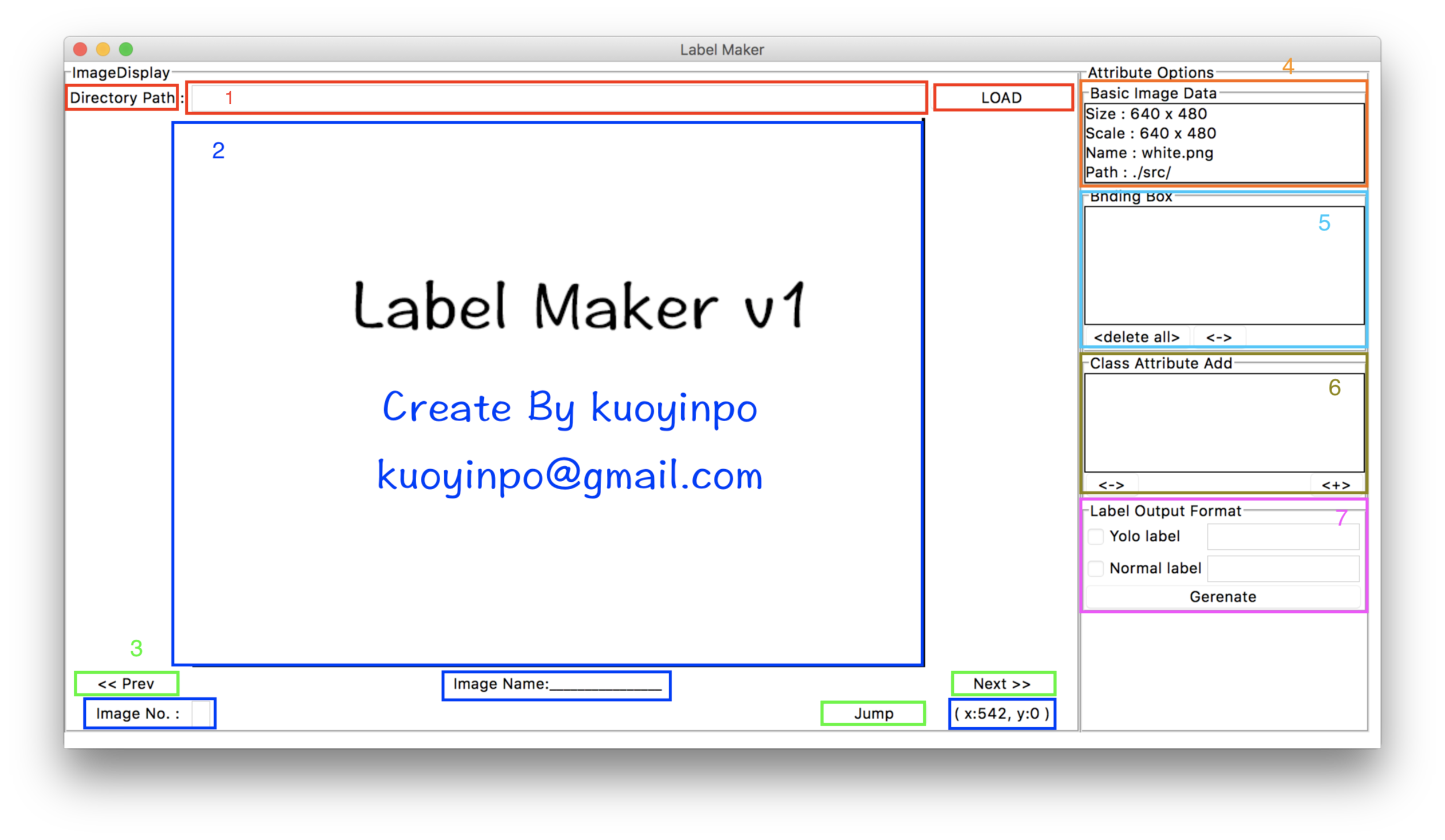 GitHub - kevinbear/LabelTool: A Tool for create the label applicate on ...