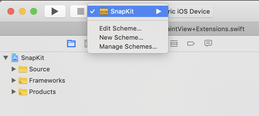how to open Example-iOS project · Issue #607 · SnapKit/SnapKit · GitHub