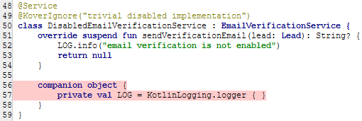 Using an annotation to exclude a class does not exclude the companion object · Issue #431 ...
