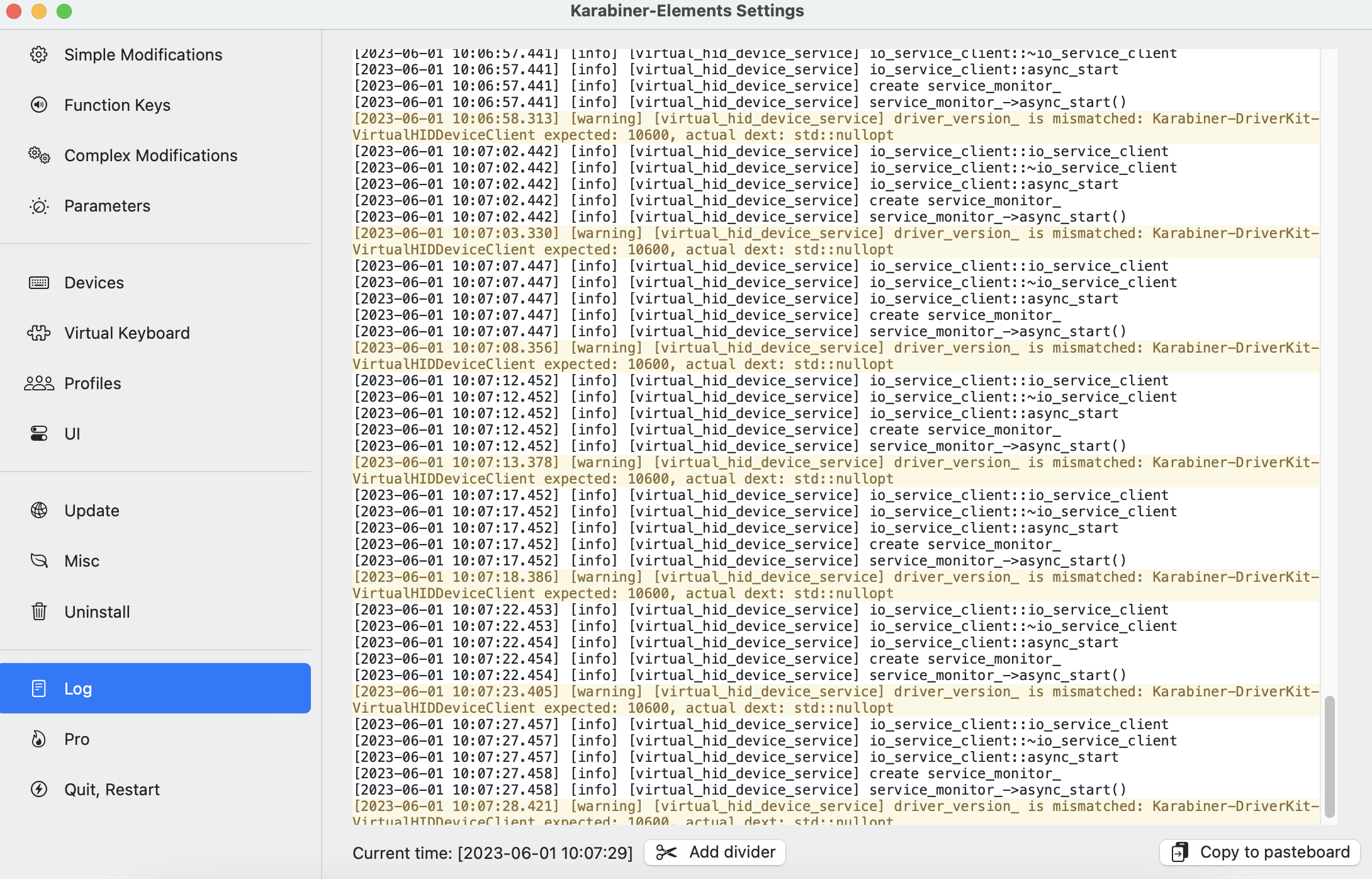 Driver Version Mismatched (Karabiner-Elements-14.12.0) · Issue #3508 · pqrs-org/Karabiner ...