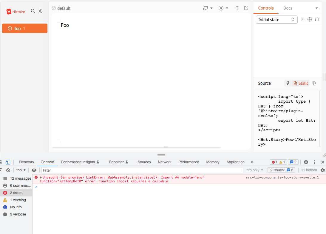 Linkerror Stantiate · Issue 383 · Histoire Dev