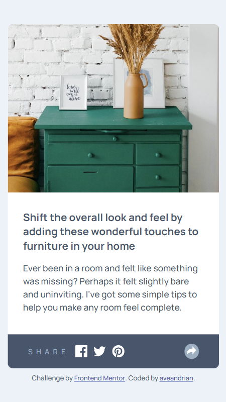 GitHub - aveandrian/article-preview-component-master: Article preview component