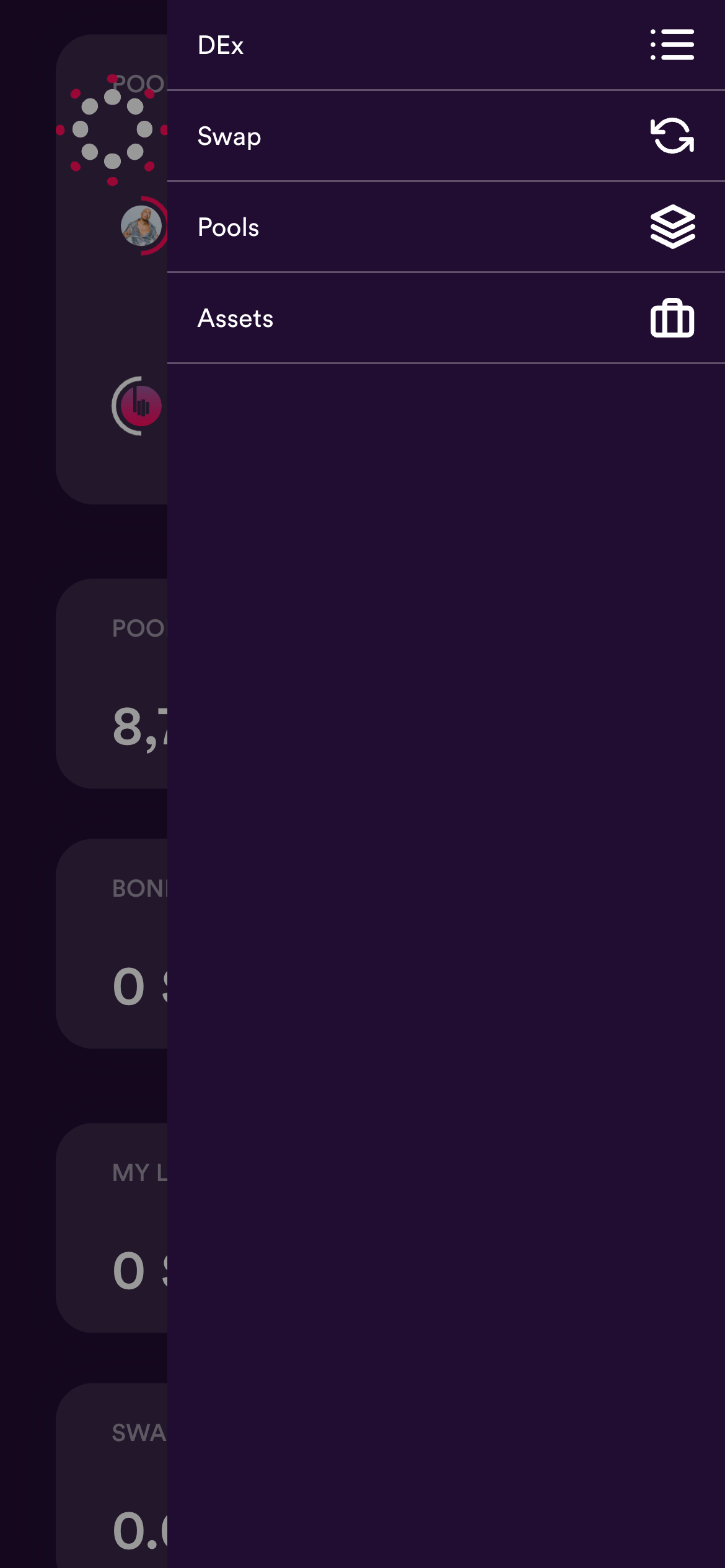 Change Menu on Mobile · Issue #113 · bitsongofficial/sinfonia-ui · GitHub