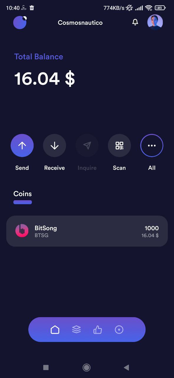 Balance not updated · Issue #64 · bitsongofficial/wallet-mobile · GitHub