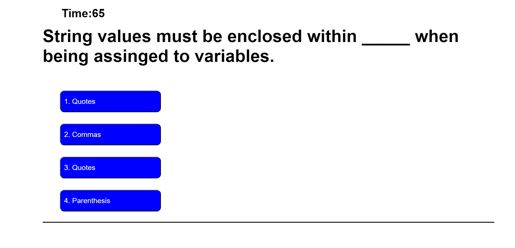 GitHub - Trevis-Williams/What-is-code-quiz