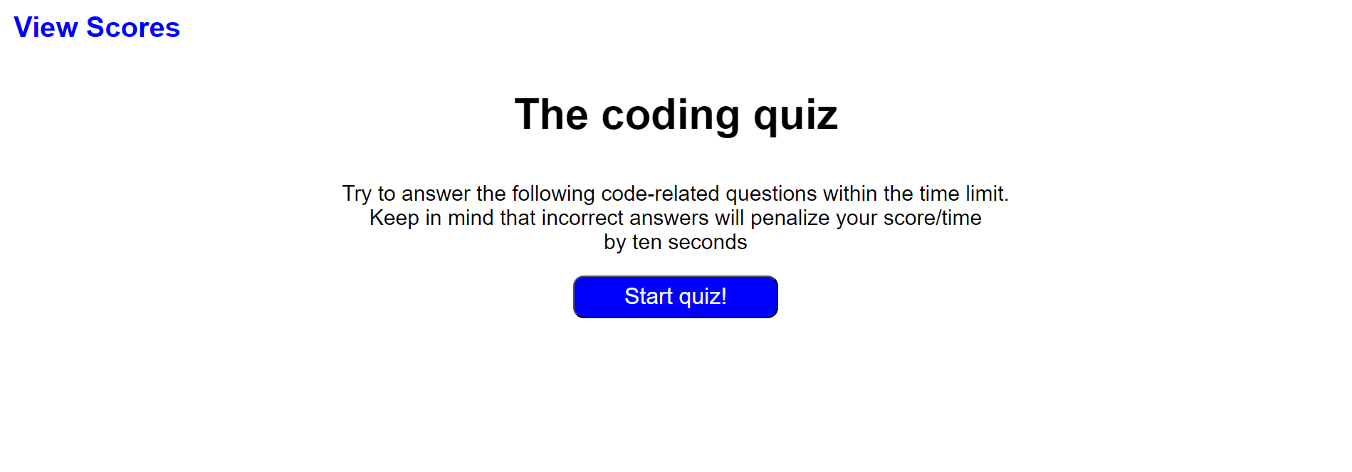 GitHub - Trevis-Williams/What-is-code-quiz
