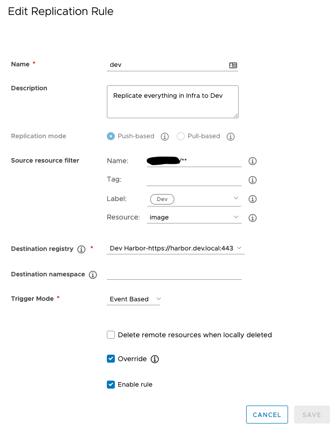 Replication Rules not working · Issue #12207 · goharbor/harbor · GitHub