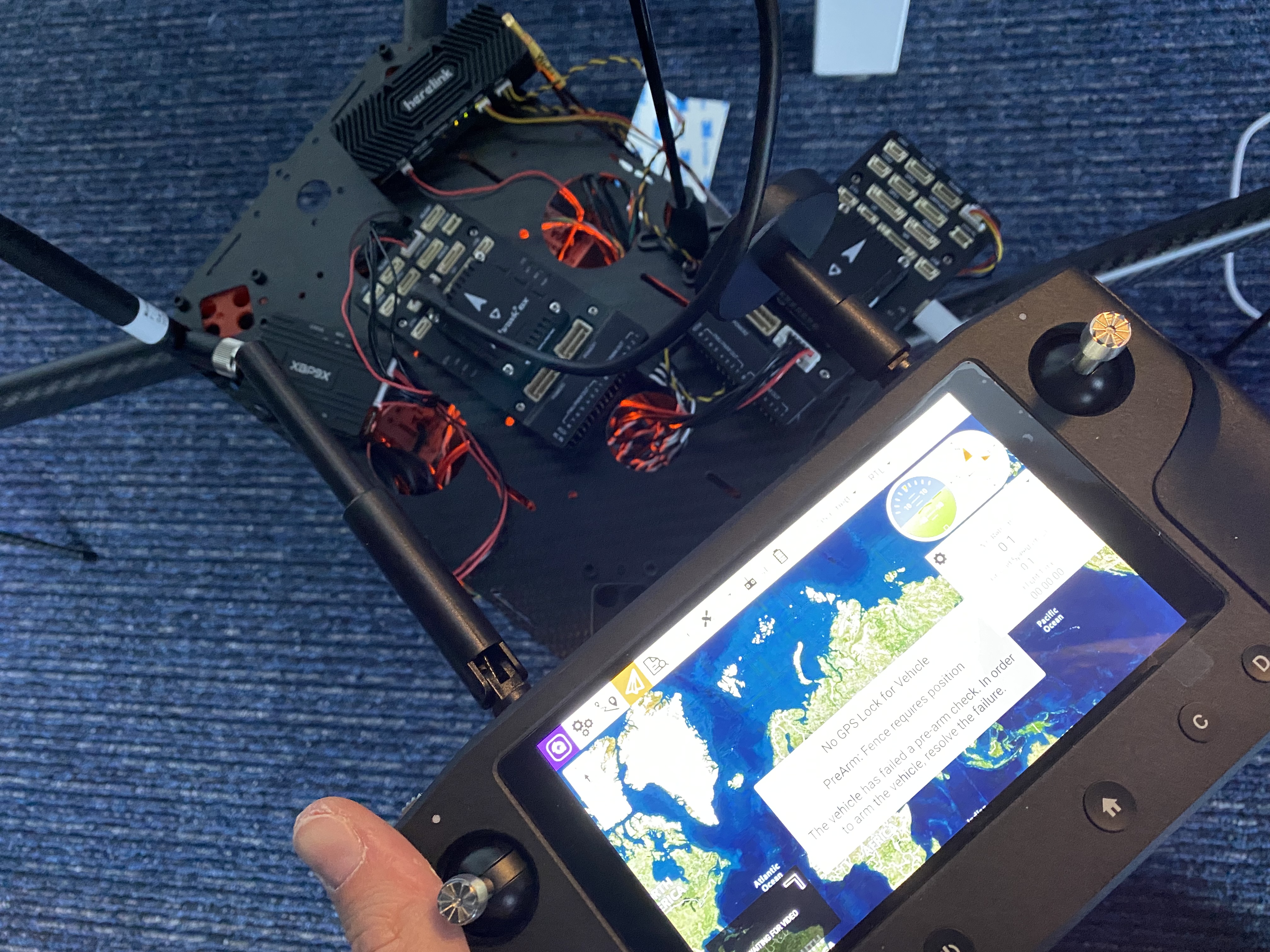 Problem with respond telemetry from HereLink to Pixhawk 6x · Issue ...