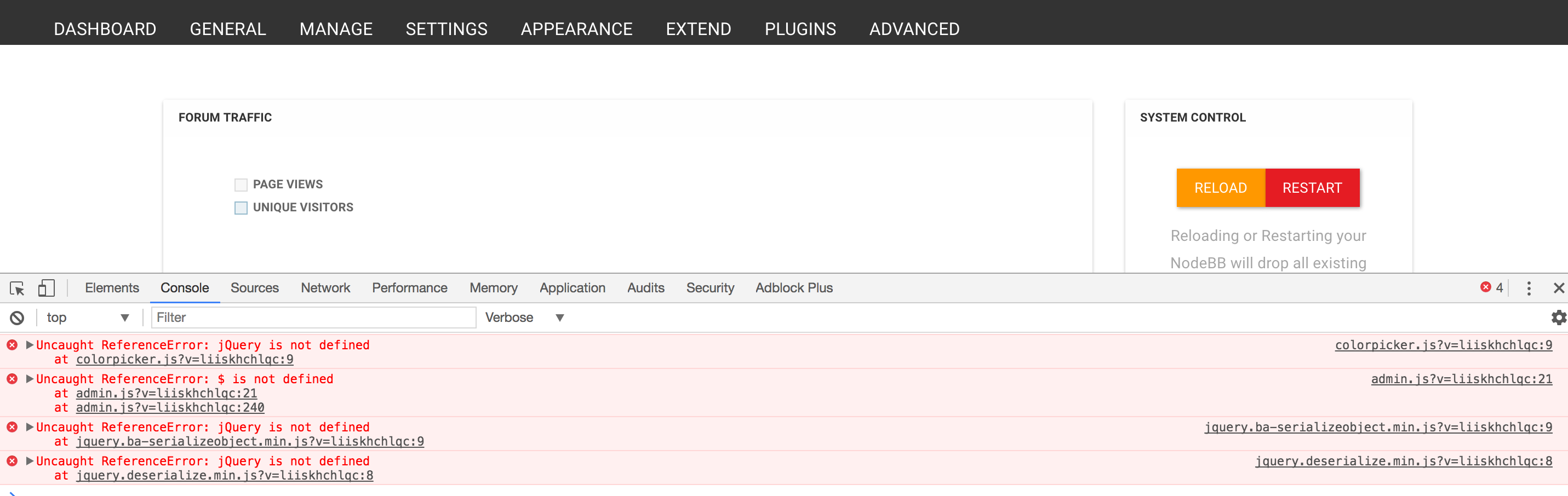 Upgrading from v1.4.0 to v1.5.x · Issue #5756 · NodeBB/NodeBB · GitHub