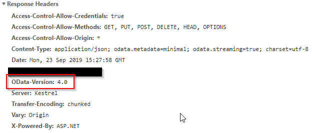 Error Expected Odata Version Header With Value 40 But Received Value Null · Issue 2686 