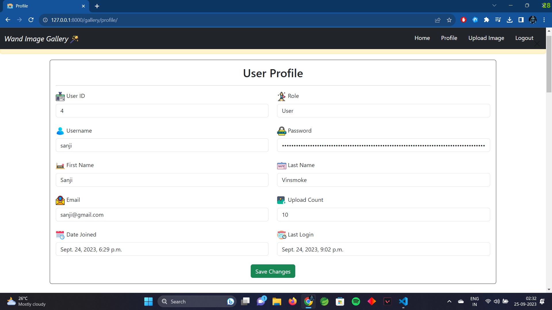 Github Kothapallyshivasaiimagegallery Youve Built A Django Image Gallery With Sqlite User