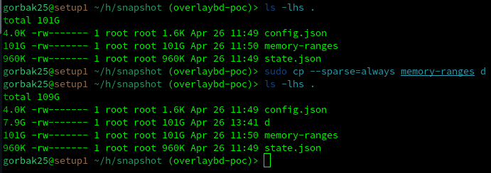 VM snapshots contain unallocated memory ranges · Issue #5410 · cloud-hypervisor/cloud-hypervisor ...